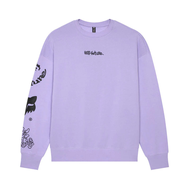 Hello Future Oversized Crew Sweatshirt – Pukinn.com